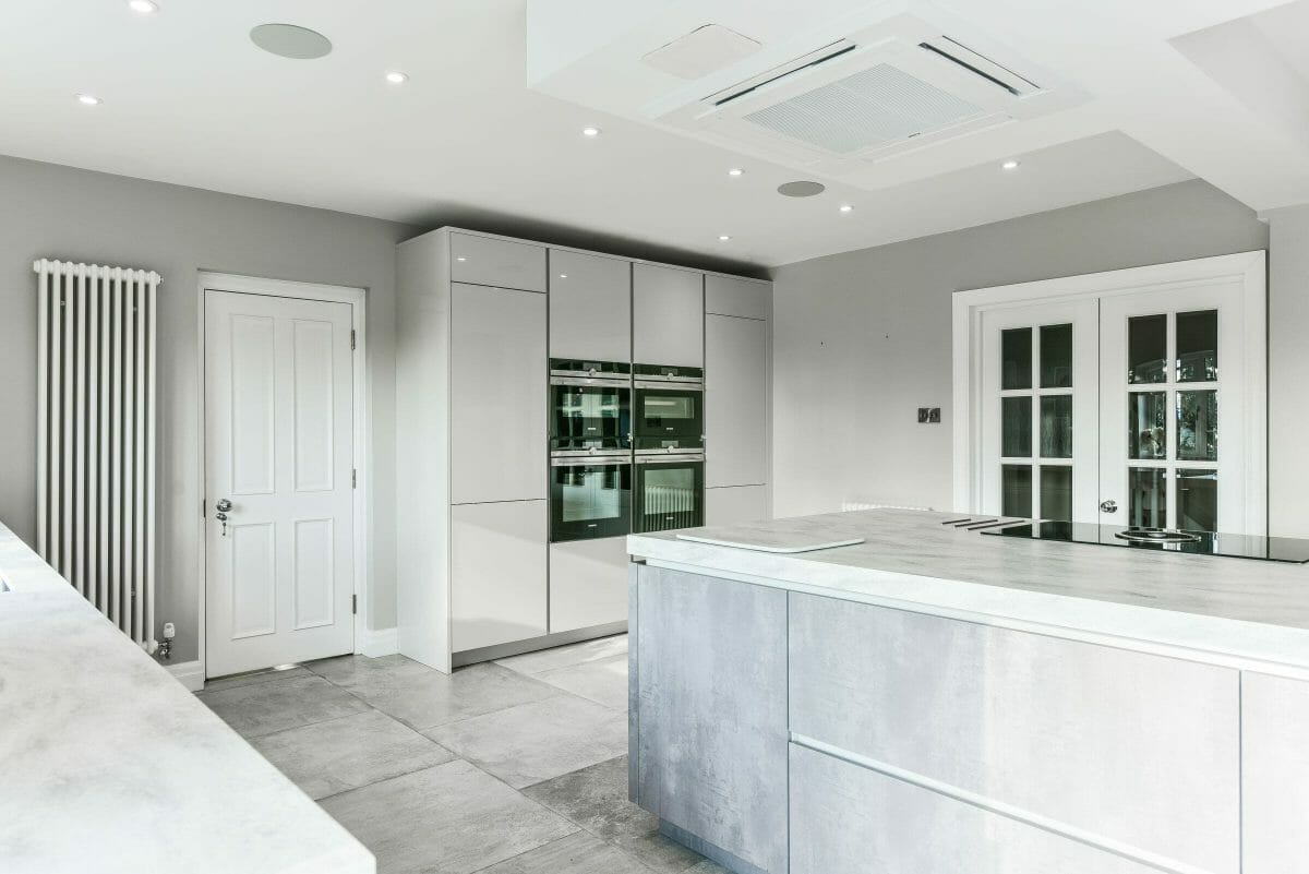 Contemporary Concrete Kitchen | Ashley Jay Kitchens