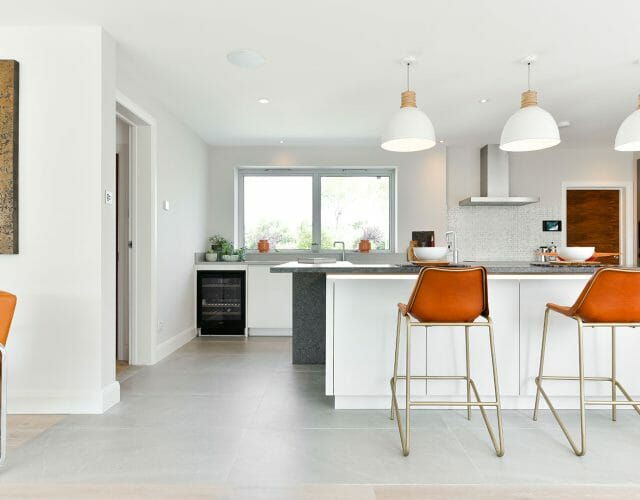 Open Plan Kitchen With Feature Island | Ashley Jay Kitchens