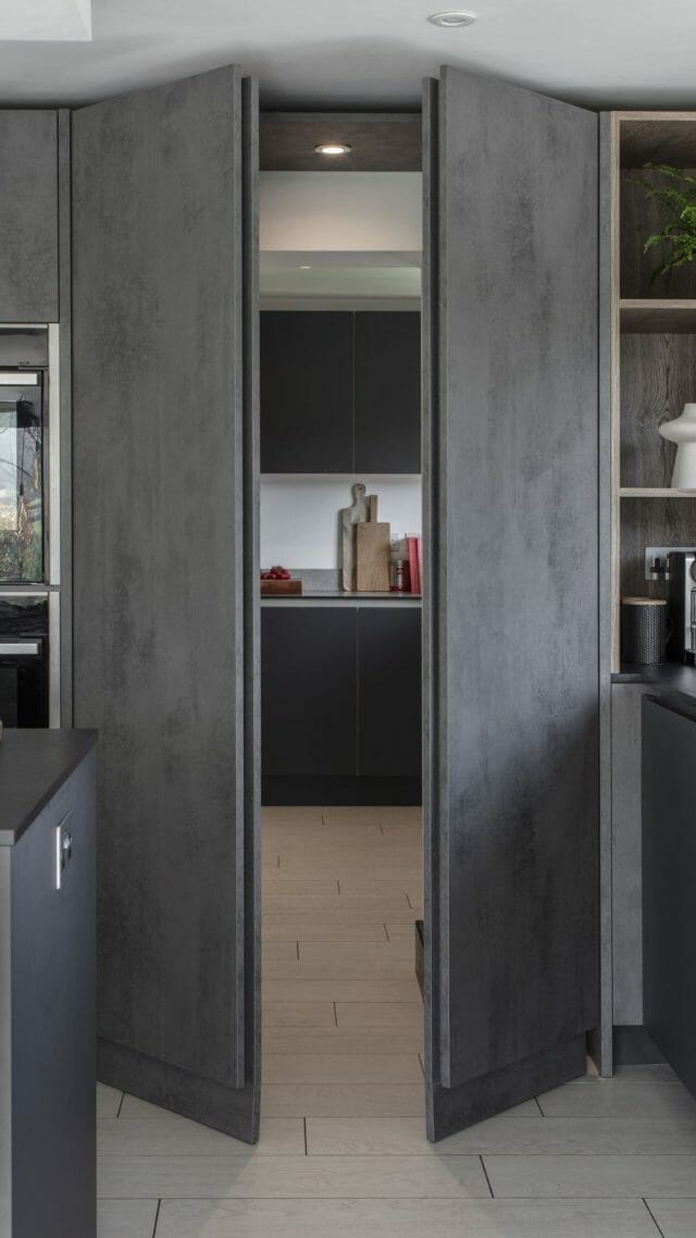 Modern Matt Black Kitchen | Ashley Jay Kitchens