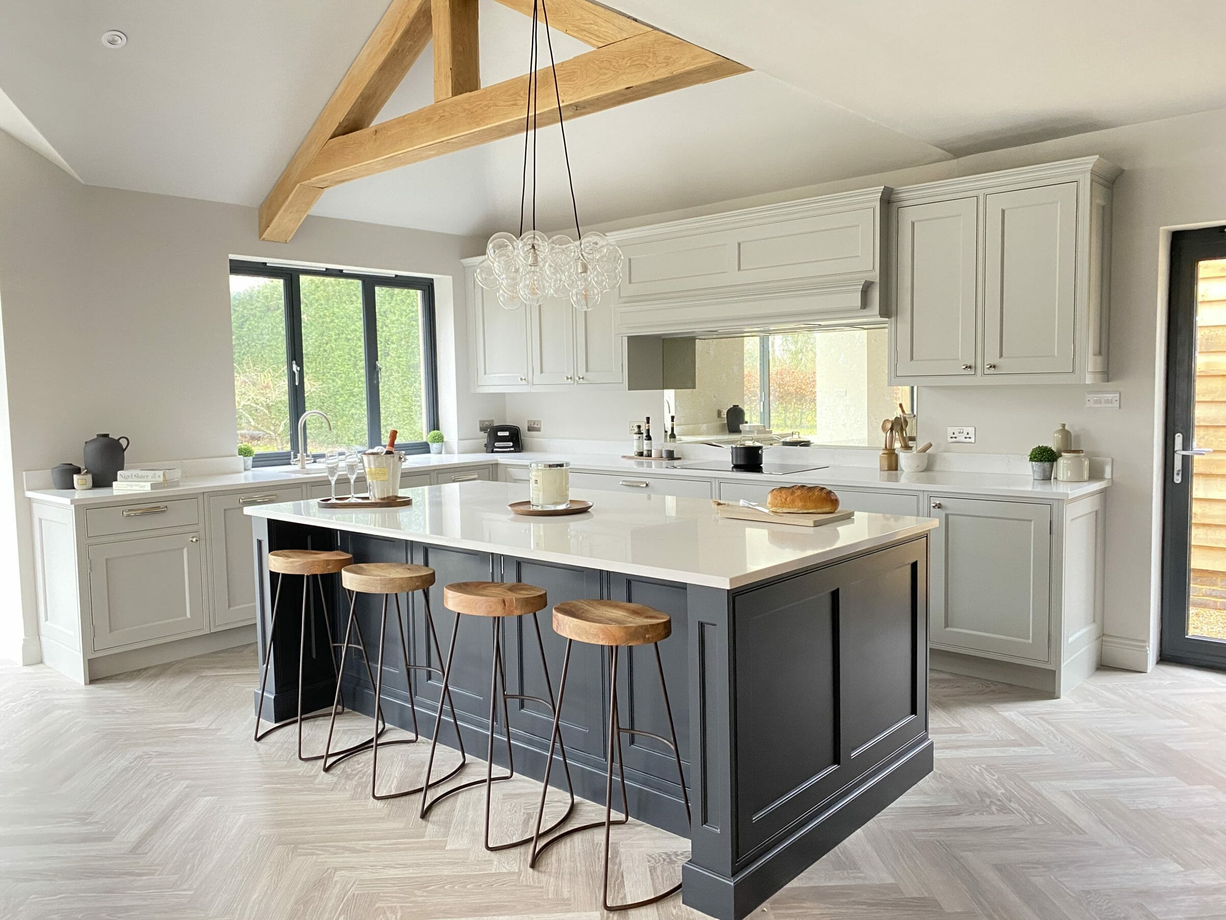 Two-Tone Shaker Kitchen | Ashley Jay Kitchens