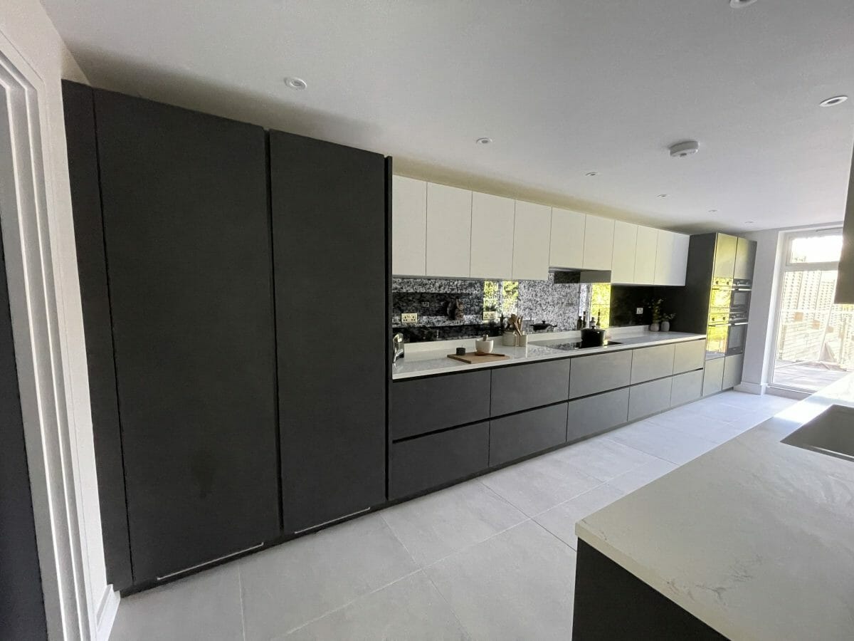 Ultra-Modern Galley Kitchen | Ashley Jay Kitchens