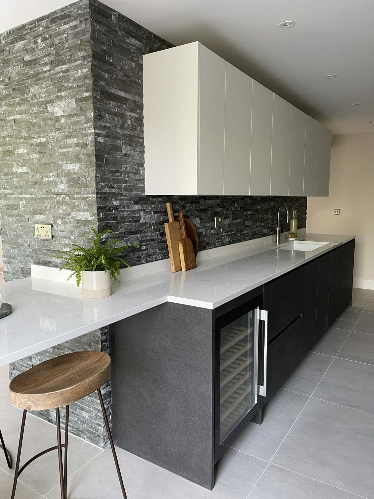 Ultra-Modern Galley Kitchen | Ashley Jay Kitchens