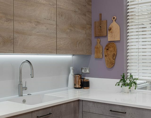 Modern Victorian Kitchen With Concrete Finish | Ashley Jay Kitchens