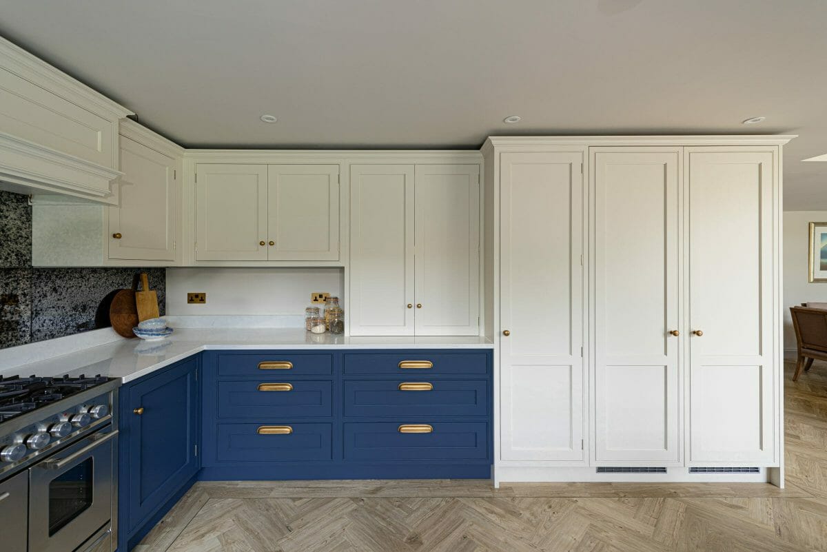 Classic Blue and Cream Shaker Kitchen | Ashley Jay Kitchens