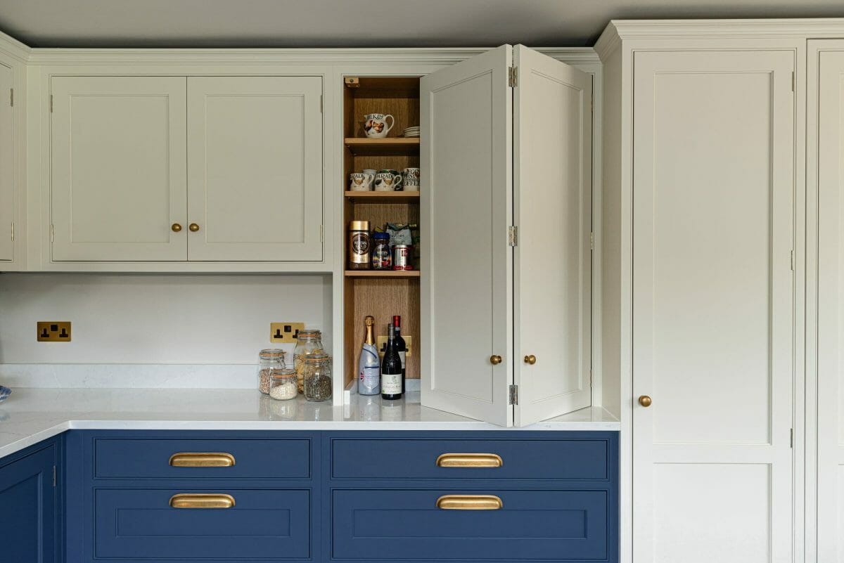 Classic Blue and Cream Shaker Kitchen | Ashley Jay Kitchens