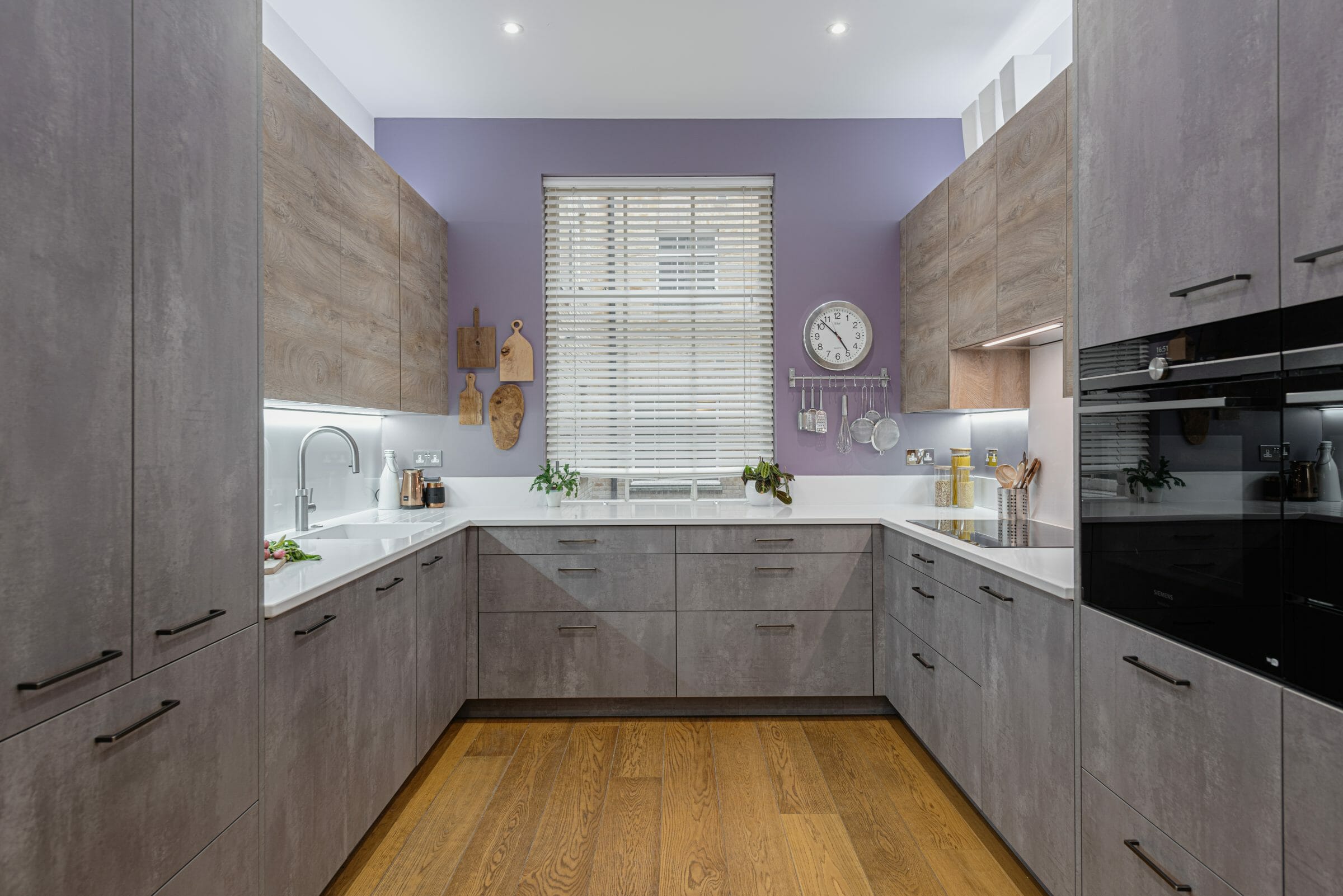Modern Victorian Kitchen With Concrete Finish | Ashley Jay Kitchens
