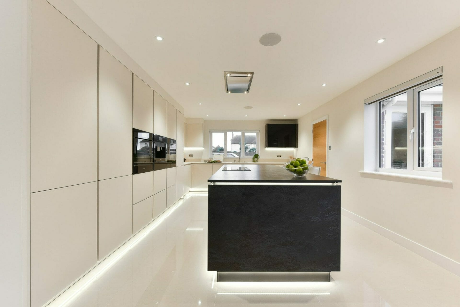 Sleek Ceramic Door Kitchen | Ashley Jay Kitchens