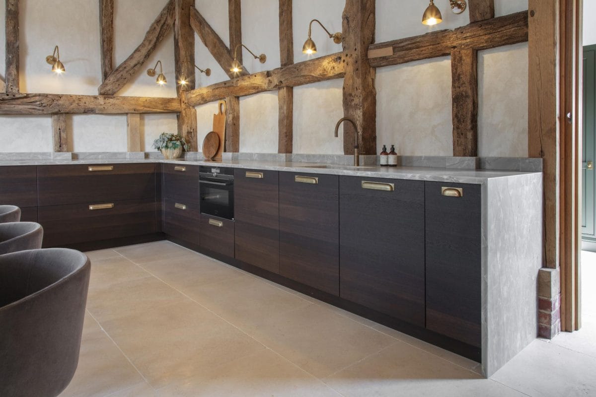 Beautiful Contemporary Smoked Oak Kitchen | Ashley Jay Kitchens